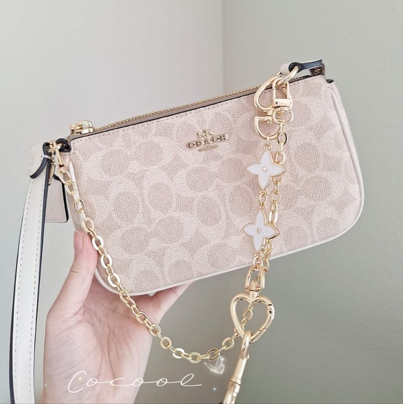 Coach | Bags | New Coach Nolita 9 In Signature Canvas Cw426 Sandchalk 2 ...